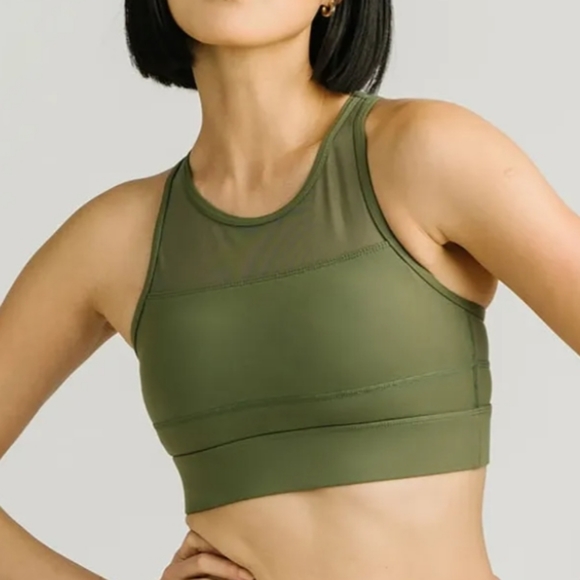 ZYIA | Intimates & Sleepwear | Zyia Olive Green All Star Bra | Poshmark